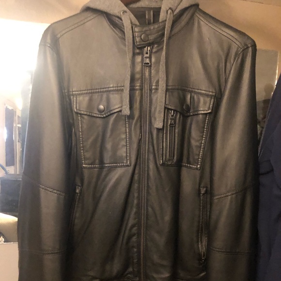 Express | Jackets & Coats | Express Leather Jacket | Poshmark